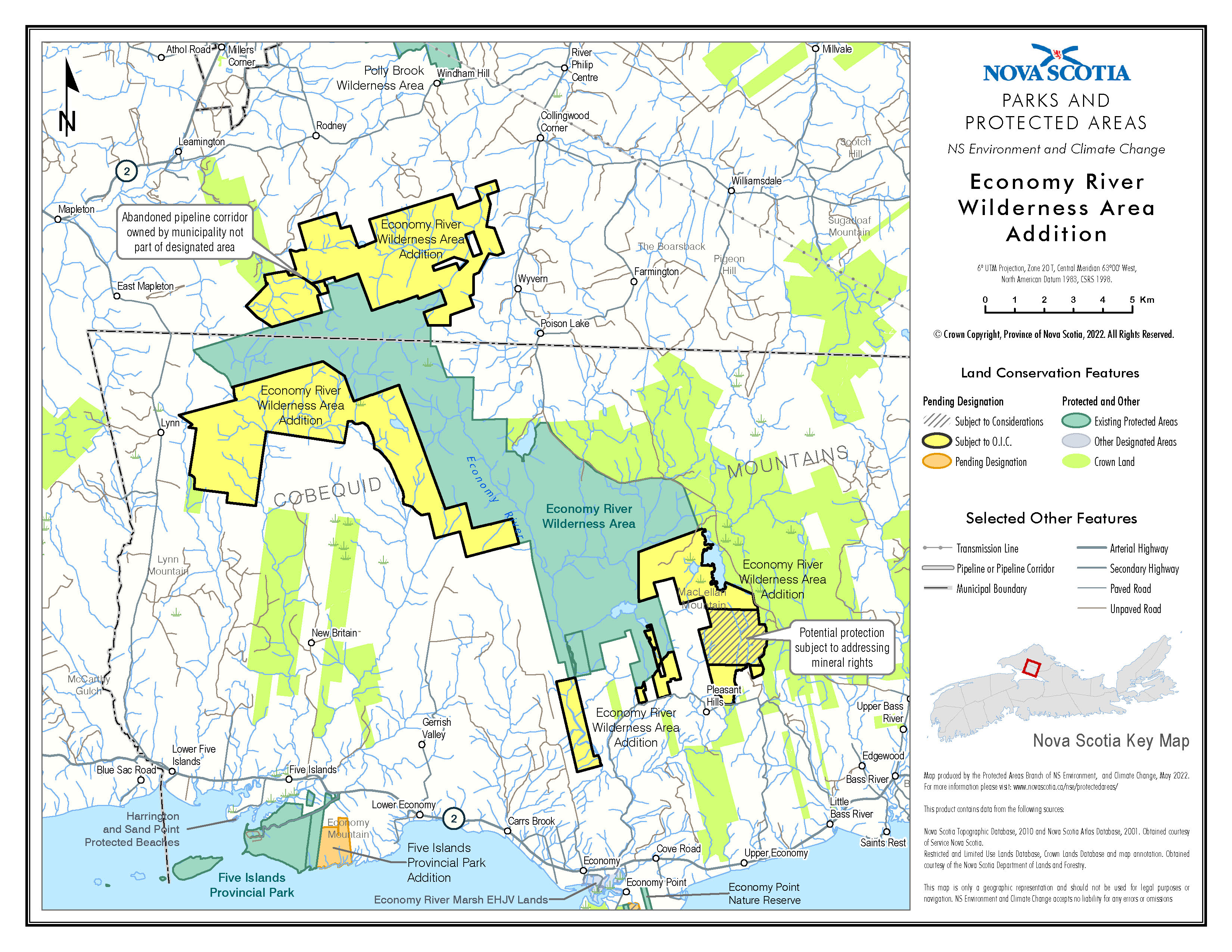 Economy River Wilderness Area Designation of Additional Lands ...